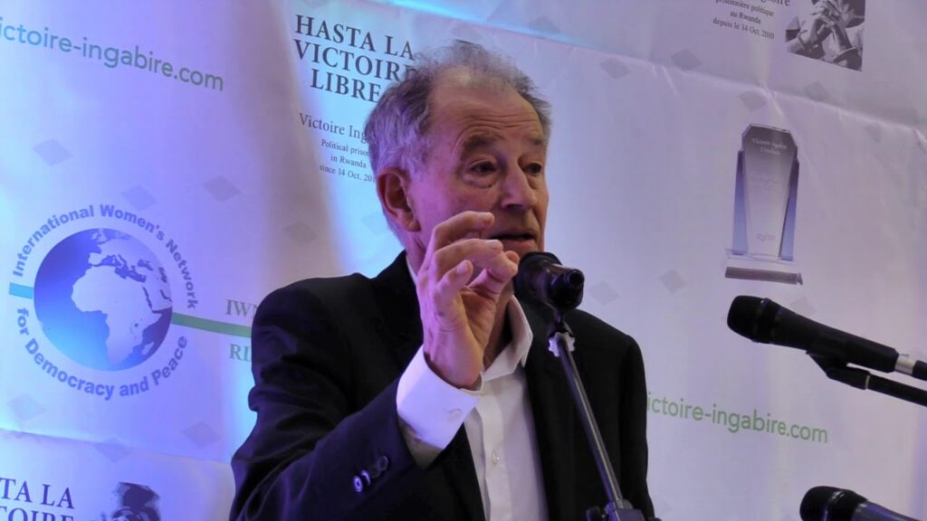 Acceptance speech by Robin Philpot of the Victoire Ingabire Umuhoza ...