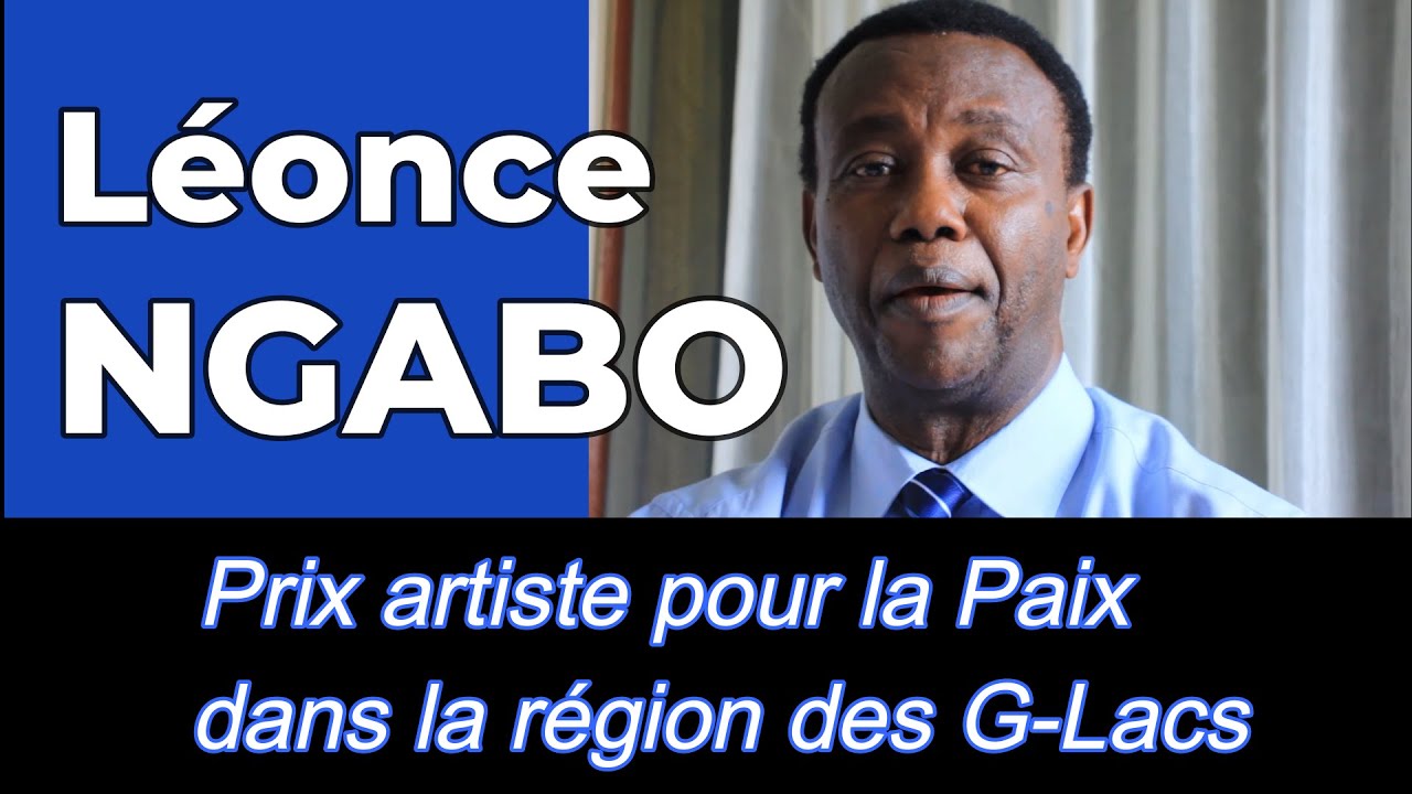 Léonce Ngabo, galardonado con el Premio Artista por la Paz del África ...