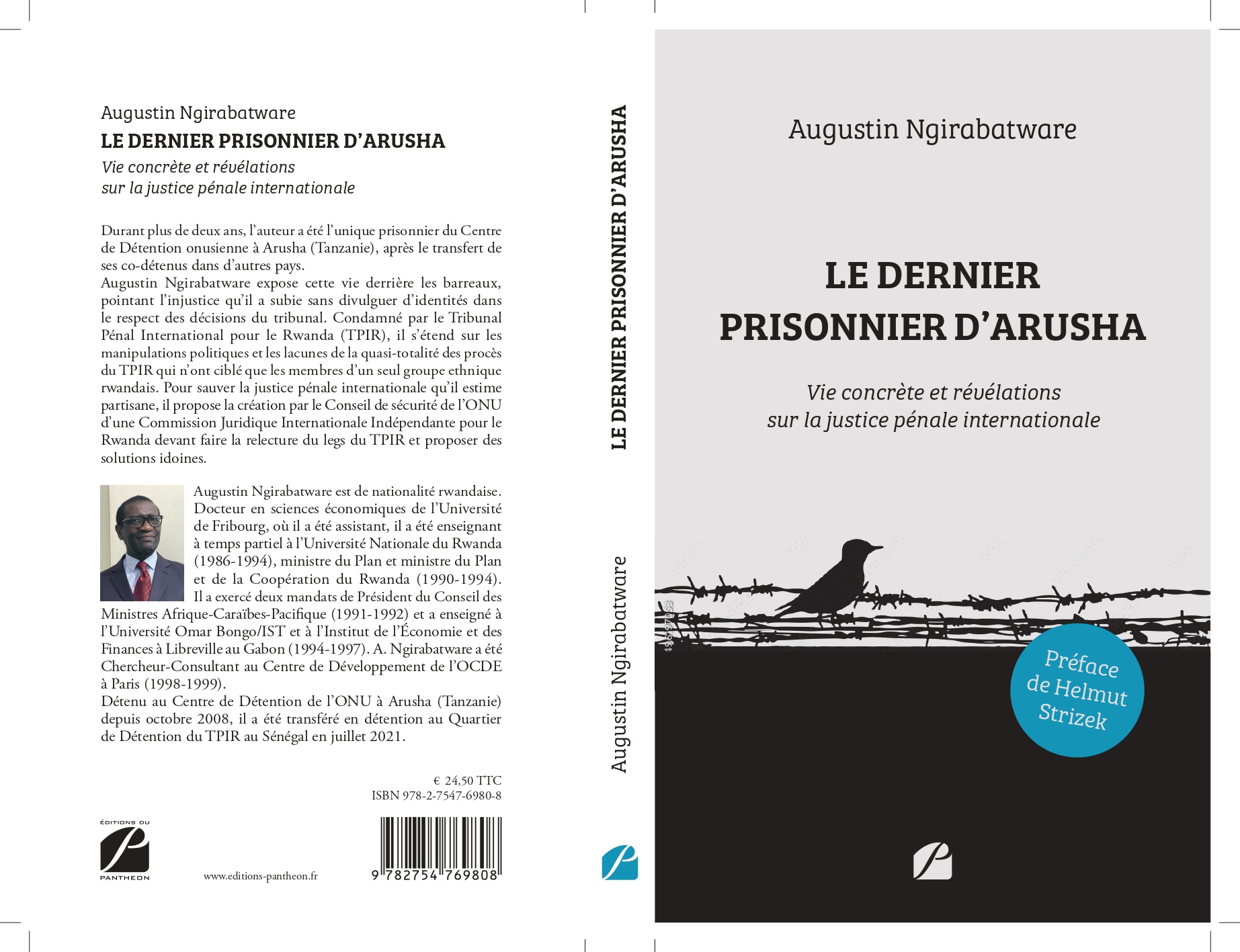 El último prisionero de Arusha [Augustin Ngirabatware – Éditions du Panthéon, 25.06.2024] - L'HORA
